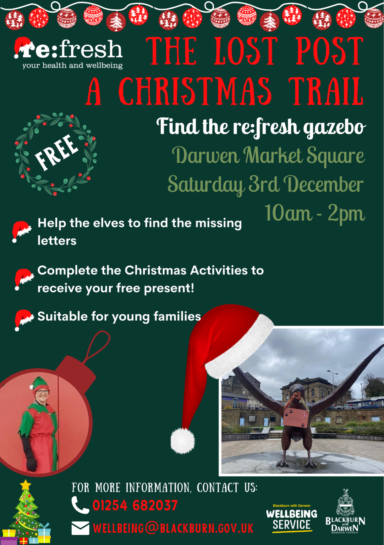 Spend Christmas in Darwen | The Lost Post A Christmas Trail